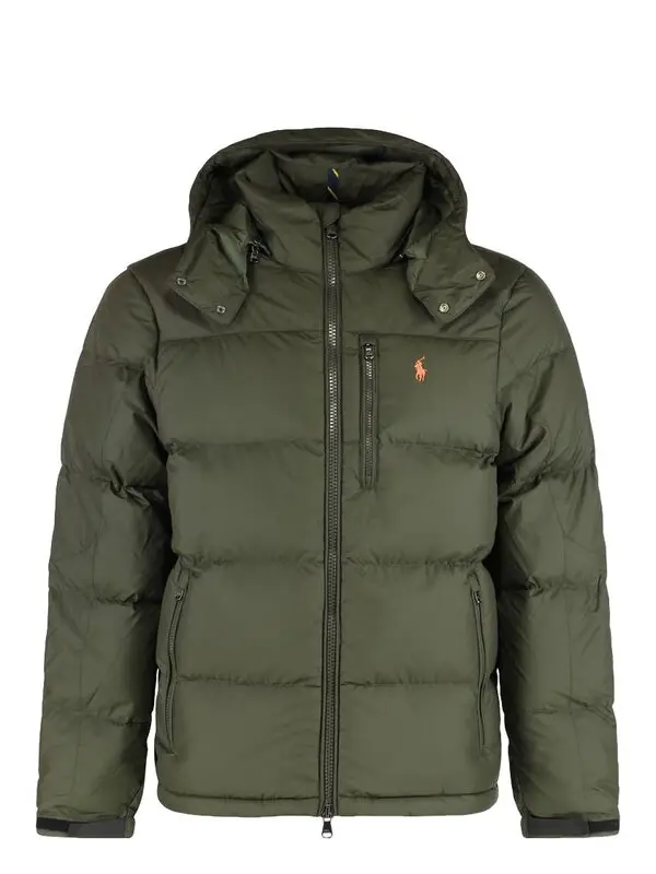 Polo Ralph Lauren Full-zip Puffer Jacket With Hood - Green