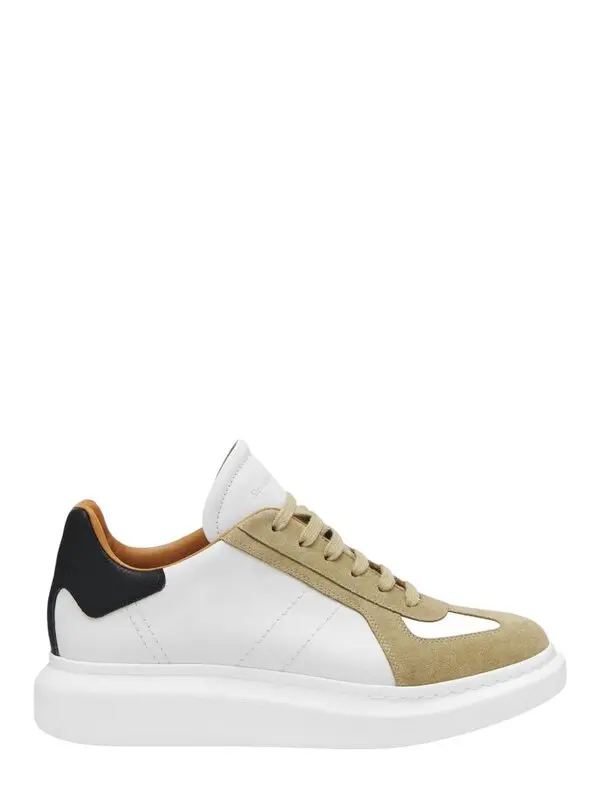 Alexander McQueen Oversized Retro Sneakers - White/rock/black