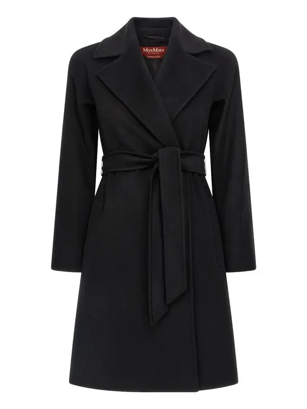Max Mara Dravenna' Wool Coat - Black