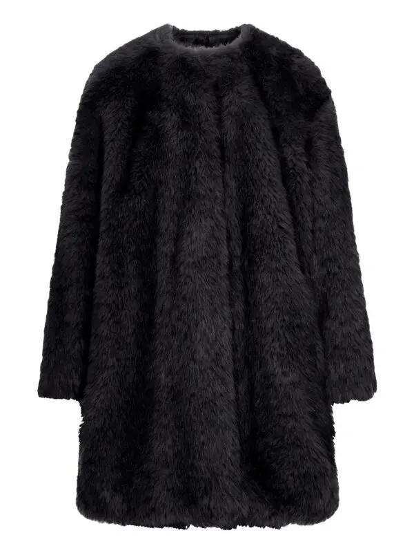 Max Mara Studio Eros Coat - Black