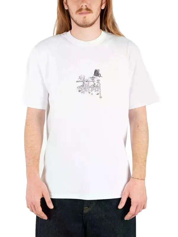StÜssy In Bloom Printed T-shirt - White