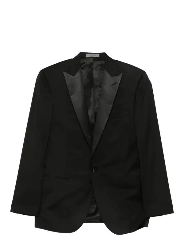Corneliani Peak-lapel Suit - Black