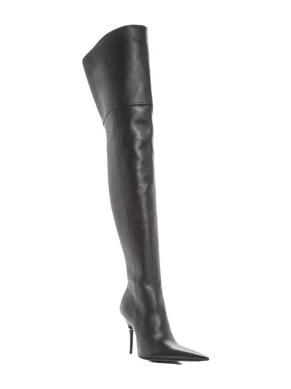 Balenciaga Avenue After Over-the-knee Boots - Noir Multi
