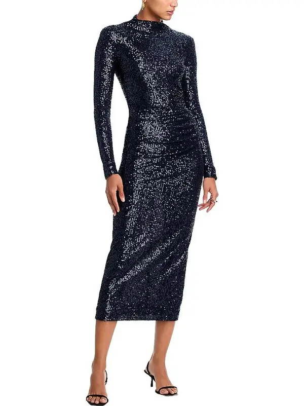 Cara Cara Ryan Sequin Dress - Midnight Sequins