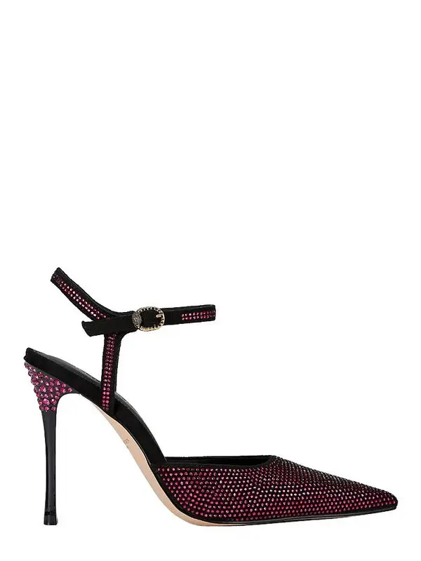 Kurt Geiger Mayfair Pointed Pumps - Open Pink