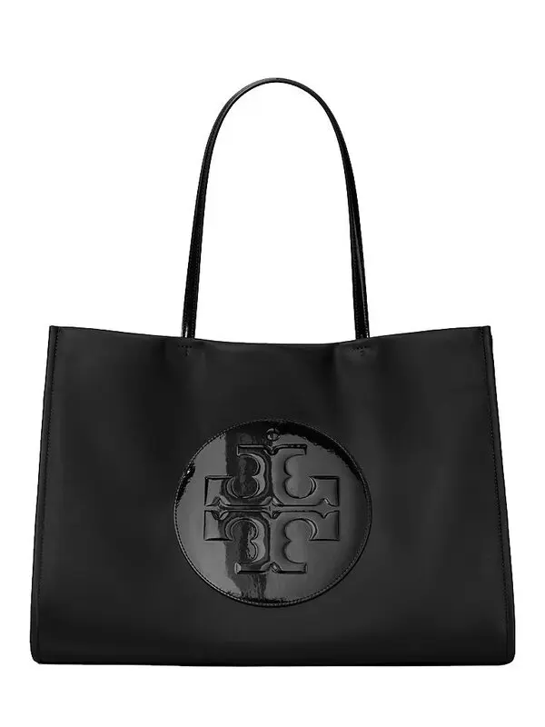 Tory Burch Ella Patent Tote - Black