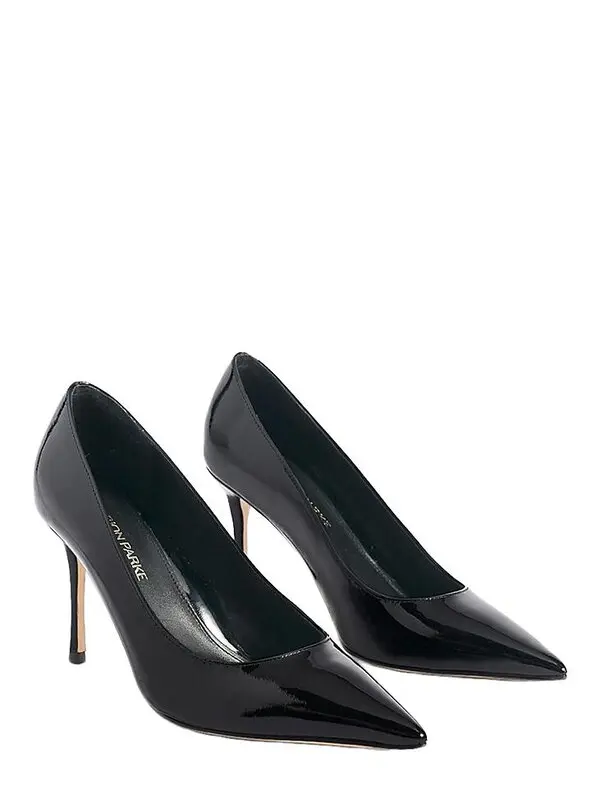 Marion Parke Classic Patent 85 Pump - Black