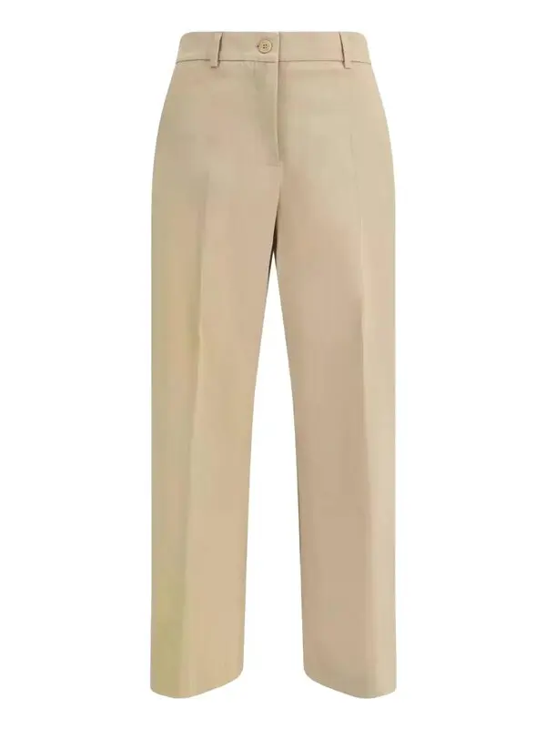 Max Mara Urial High-waisted Trousers - Neutrals