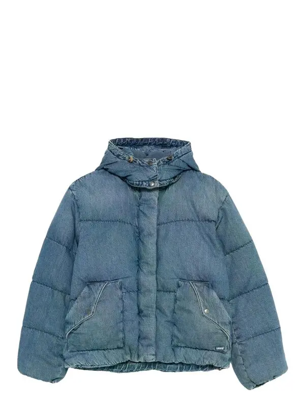 LEVI'S Hooded Puffer Jacket - Blue