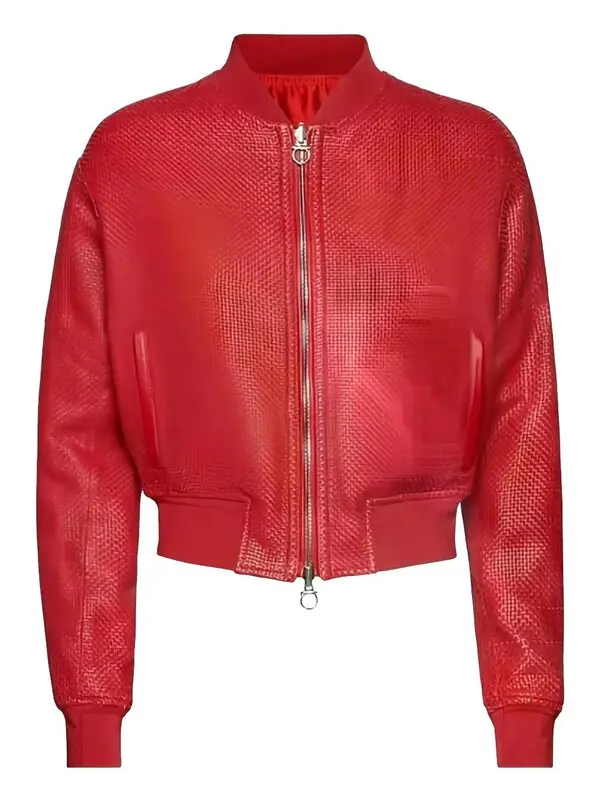 FERRAGAMO Zip-up Jacket - Red