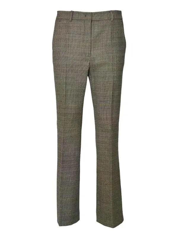 Max Mara Wool Straight-leg Trousers - Brown