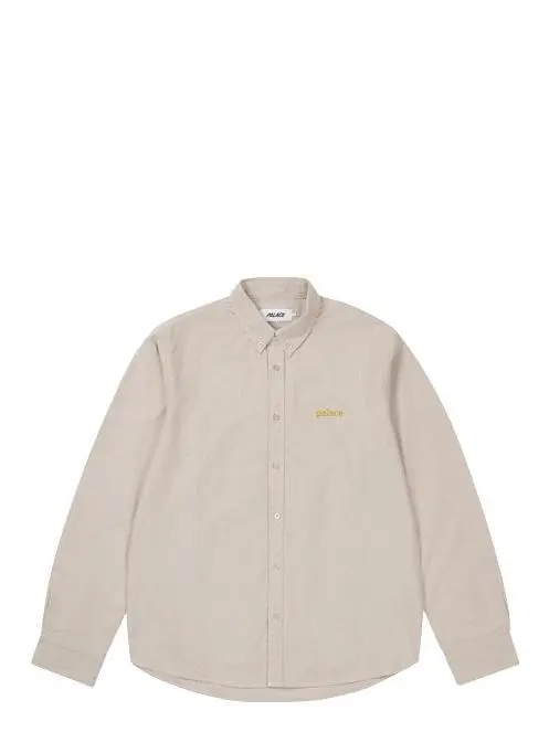 PALACE Classic Oxford Shirt - Stone
