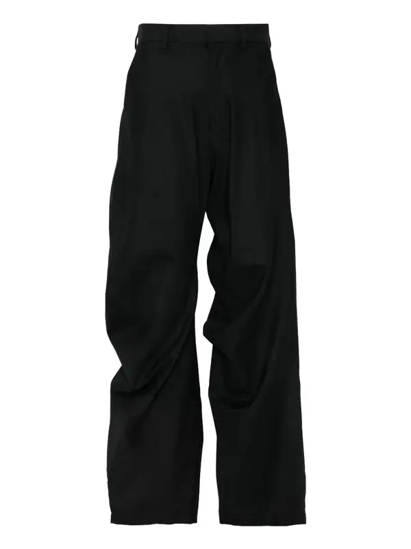 CHARLES JEFFREY High-waisted Trousers - Black