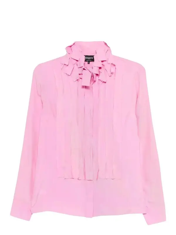 Rochas Pleated Shirt - Pink