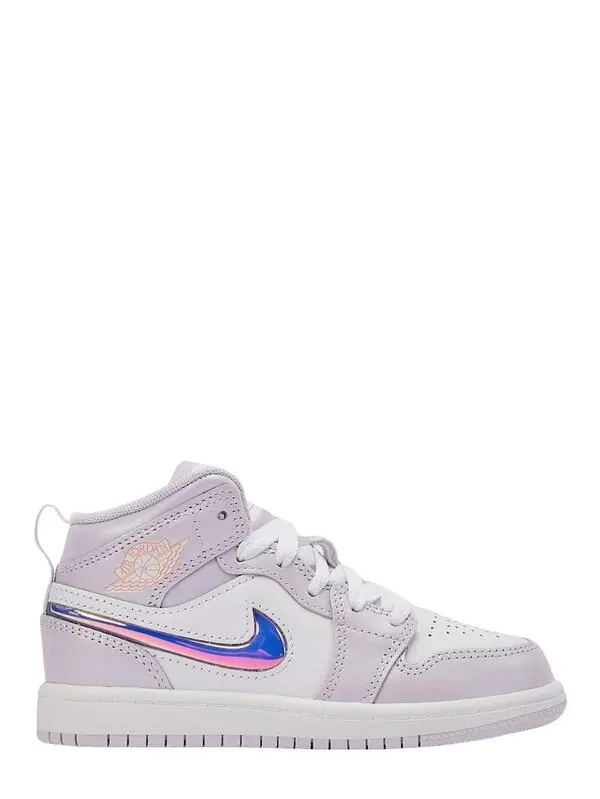 JORDAN 1 Mid Se Sneakers - Barely Grape/white/atomic Pink