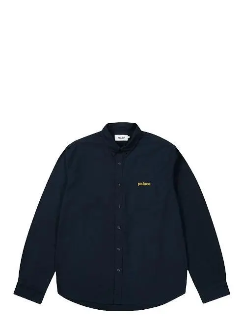 PALACE Classic Oxford Shirt - Navy Blue