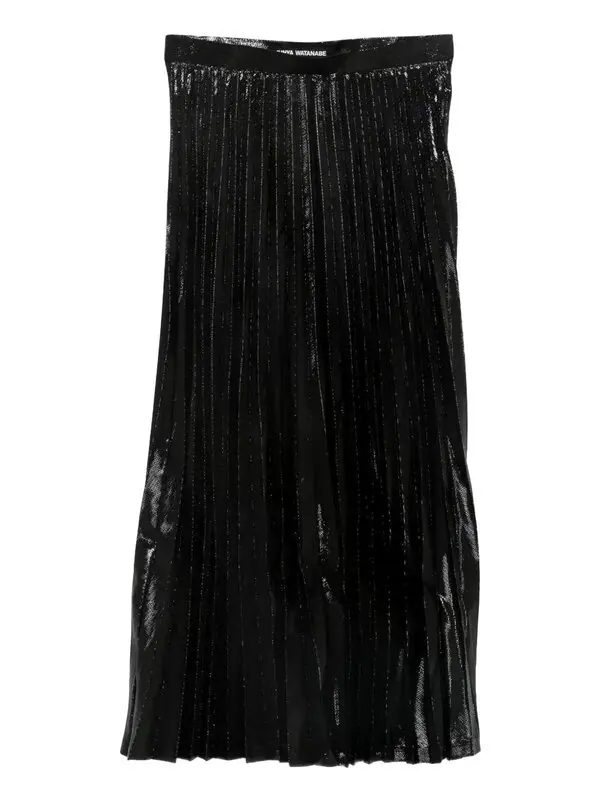 Junya Watanabe Pleated Skirt - Black