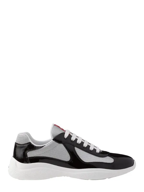 Prada America's Cup Sneakers - Black