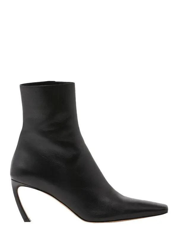 LANVIN Swing Ankle Boots - Black
