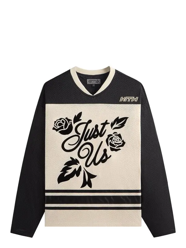 Kith Malik Long-sleeve Mesh Jersey - Cream
