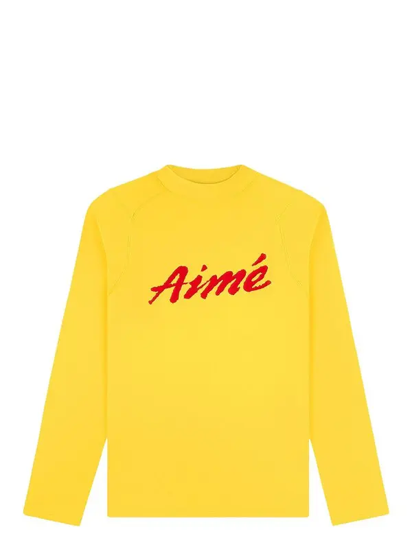 Aimé Leon Dore Aimé Sport Rash Guard - Yellow