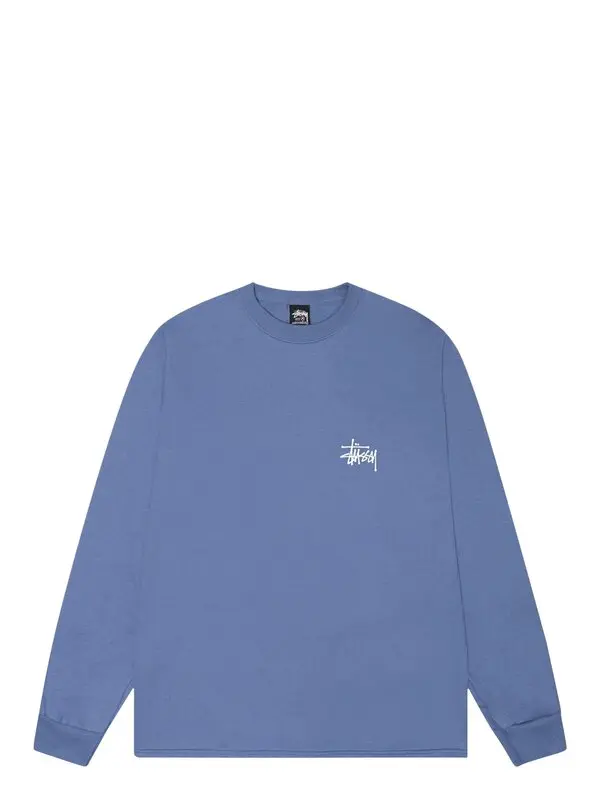 StÜssy Basic Long-sleeve Tee - Blue