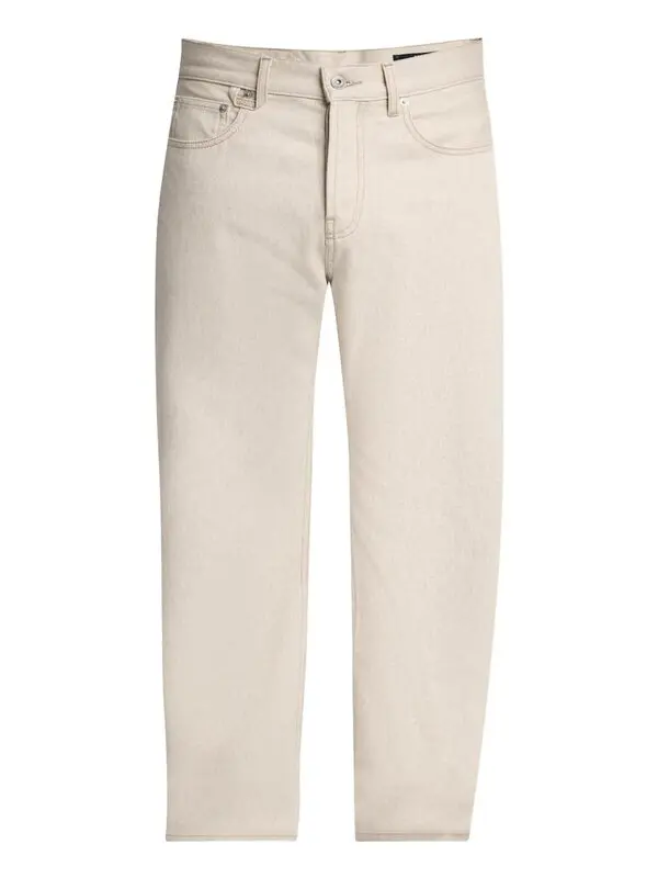 Jacquemus Le De-nimes Straight-fit Jeans - Light Beige