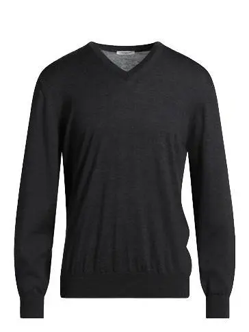 GIOFERRARI Merino Wool V-neck Sweater - Lead