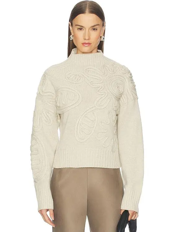 Cult Gaia Deva Knit Sweater - Beach