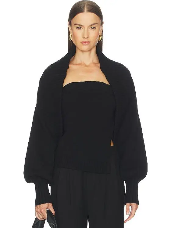 Cult Gaia Corey Cardigan - Black