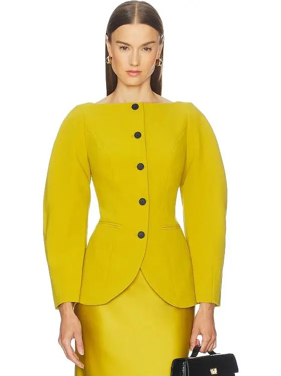 ALIGNE Artemis Blazer - Hot Mustard