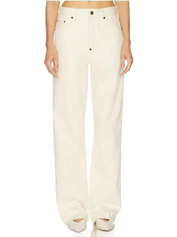 Kenzo Selvedge Undone Denim Pants - Undone White Denim