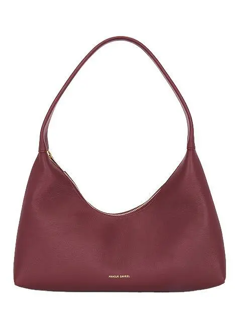 MANSUR GAVRIEL Candy Baguette Shoulder Bag - Oxblood