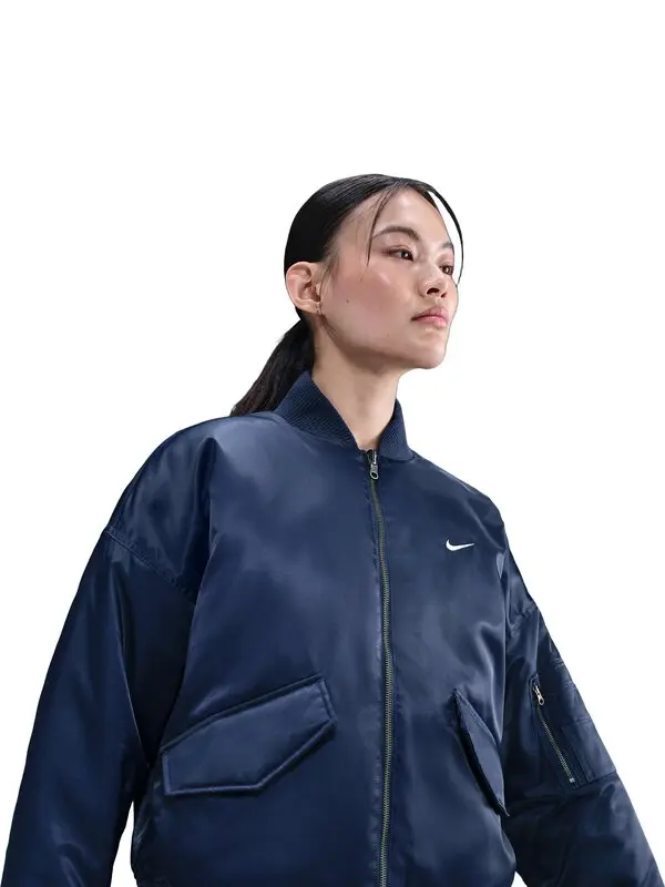 Nike Sportswear Therma-fit Reversible Bomber Jacket - Blue