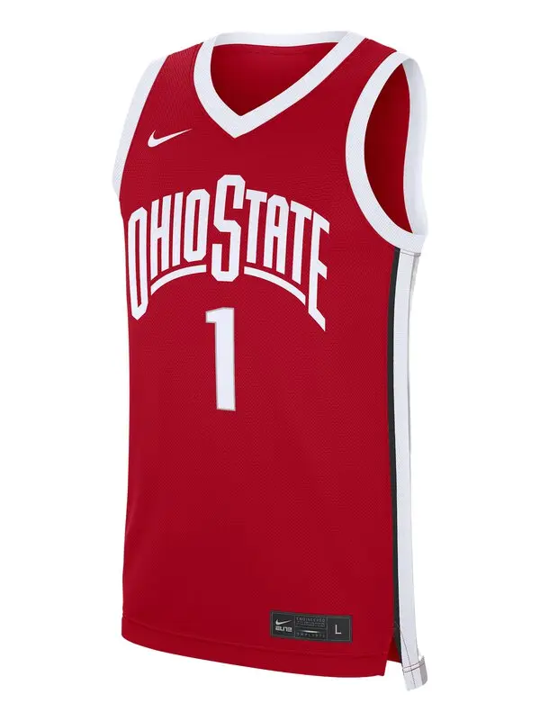 Nike Ohio State Replica Basketball Jersey - Red