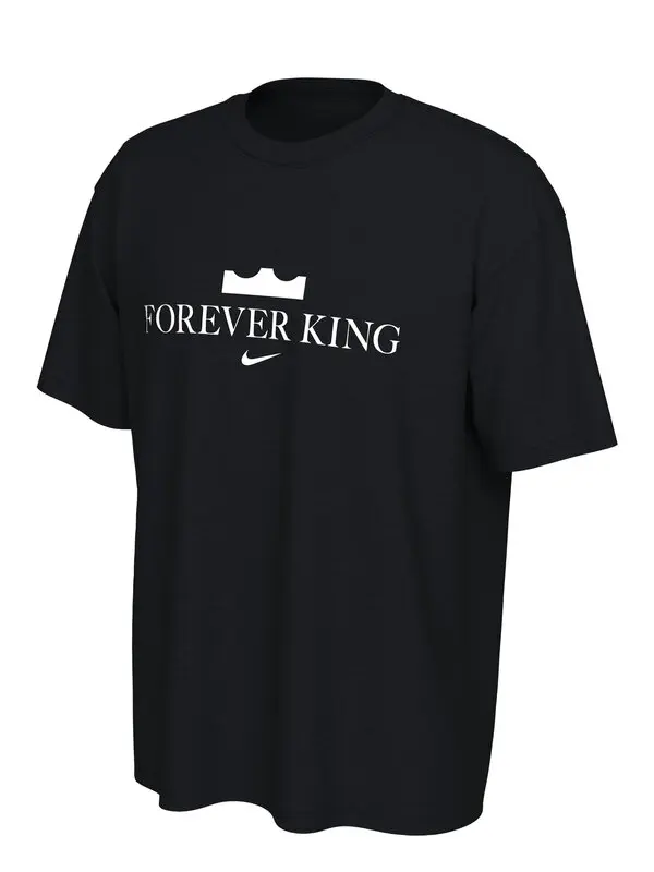 Nike Lebron "forever King" Basketball T-shirt - Black