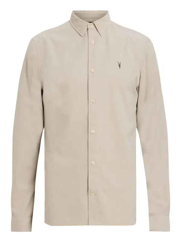 ALLSAINTS Birchwood Corduroy Shirt - Grey