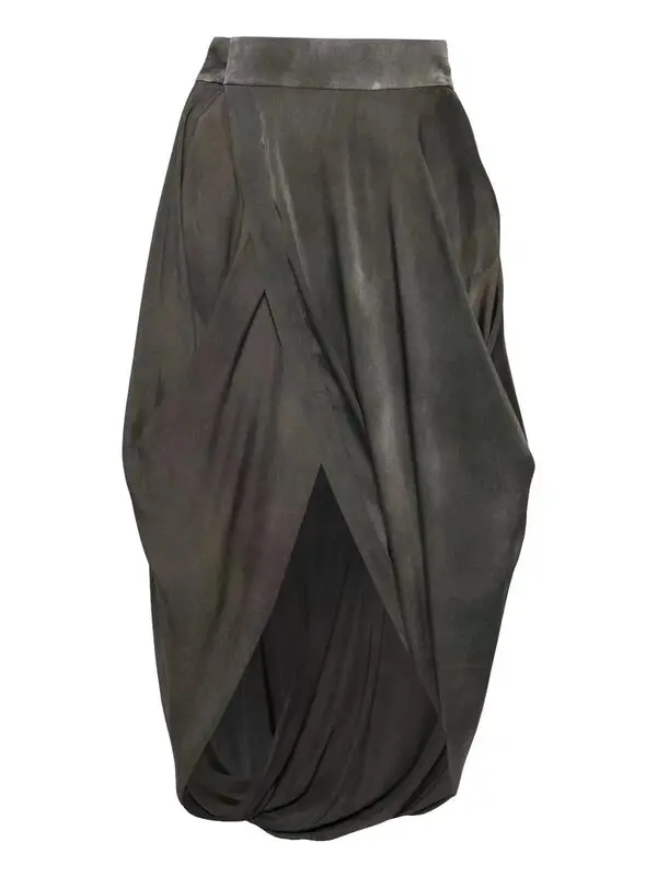 UMA WANG Asymmetric Skirt - Grey