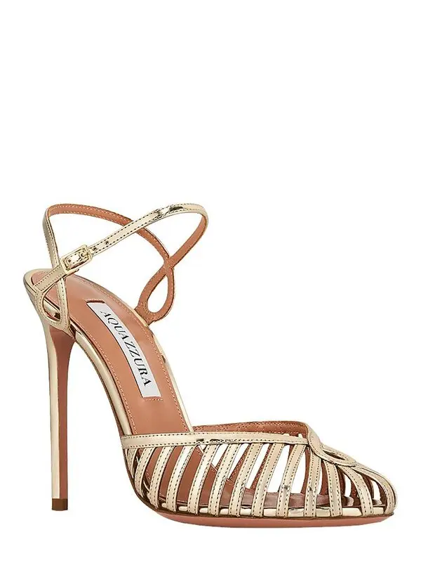 AQUAZZURA Sweet Surrender Pumps - Soft Gold