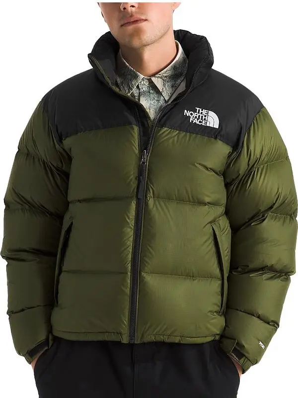 The North Face 1996 Retro Nuptse Down Jacket - Woodland Green/tnf Black