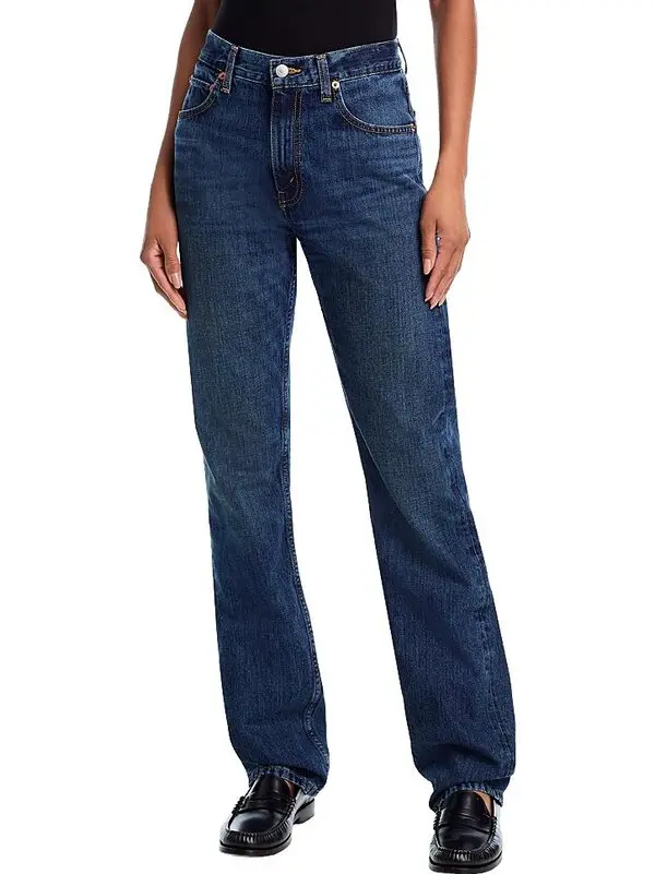 RE/DONE The Blondie High Rise Jeans - Off Beat Blue