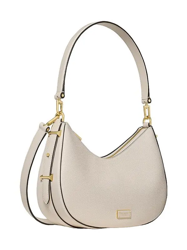 Kate Spade New York Liv Pebbled Leather Convertible Shoulder Bag - Cashew Milk