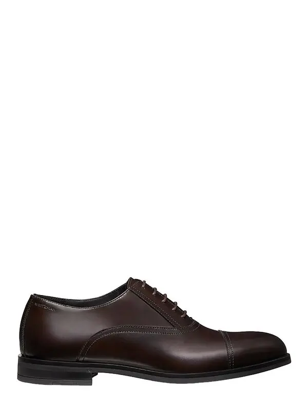 STUART WEITZMAN Club Classic Oxfords - Dark Brown