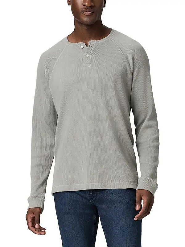 Paige Abaroa Slim Fit Henley - Rhino
