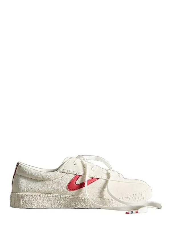 Tretorn Nylite Sneakers - Off White/red