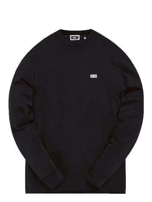 Kith Lax Long Sleeve Tee Shirt - Black