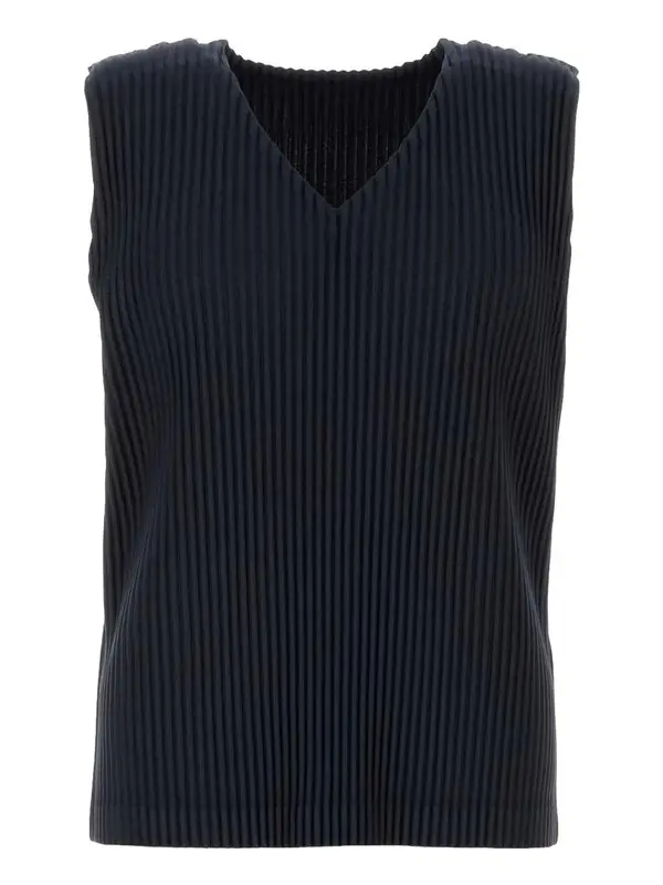 Issey Miyake Jackets Sleeveless - Blue