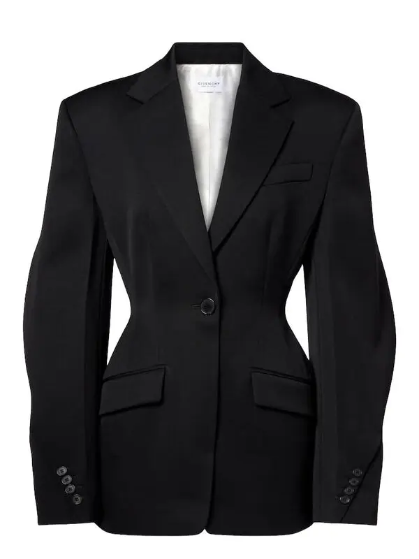 Givenchy Wool Blazer - Black