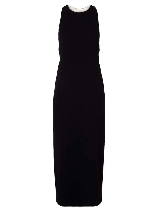 TOTÊME Cady Maxi Dress - Black