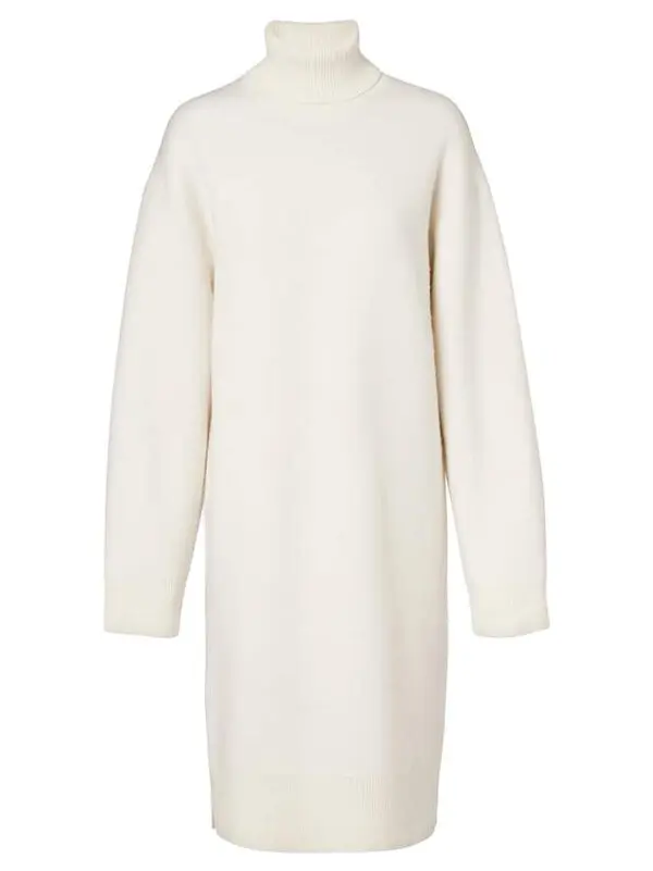 TOTÊME Wool And Cashmere-blend Sweater Dress - White